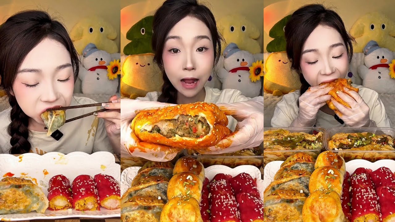 Late Night Dessert Binge 🍩🌙 | Relaxing Eating Sounds - YouTube