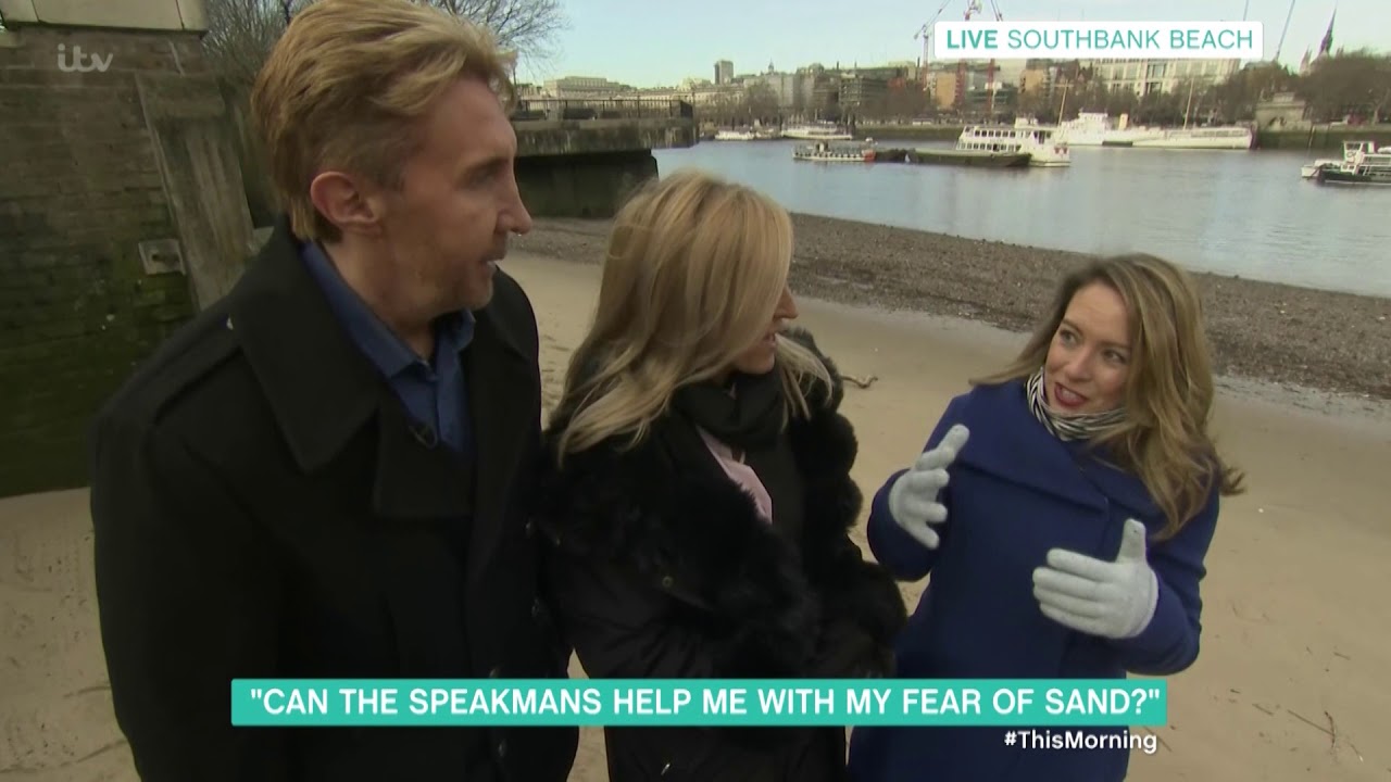 The Speakmans Cured My Fear of Sand | This Morning - YouTube