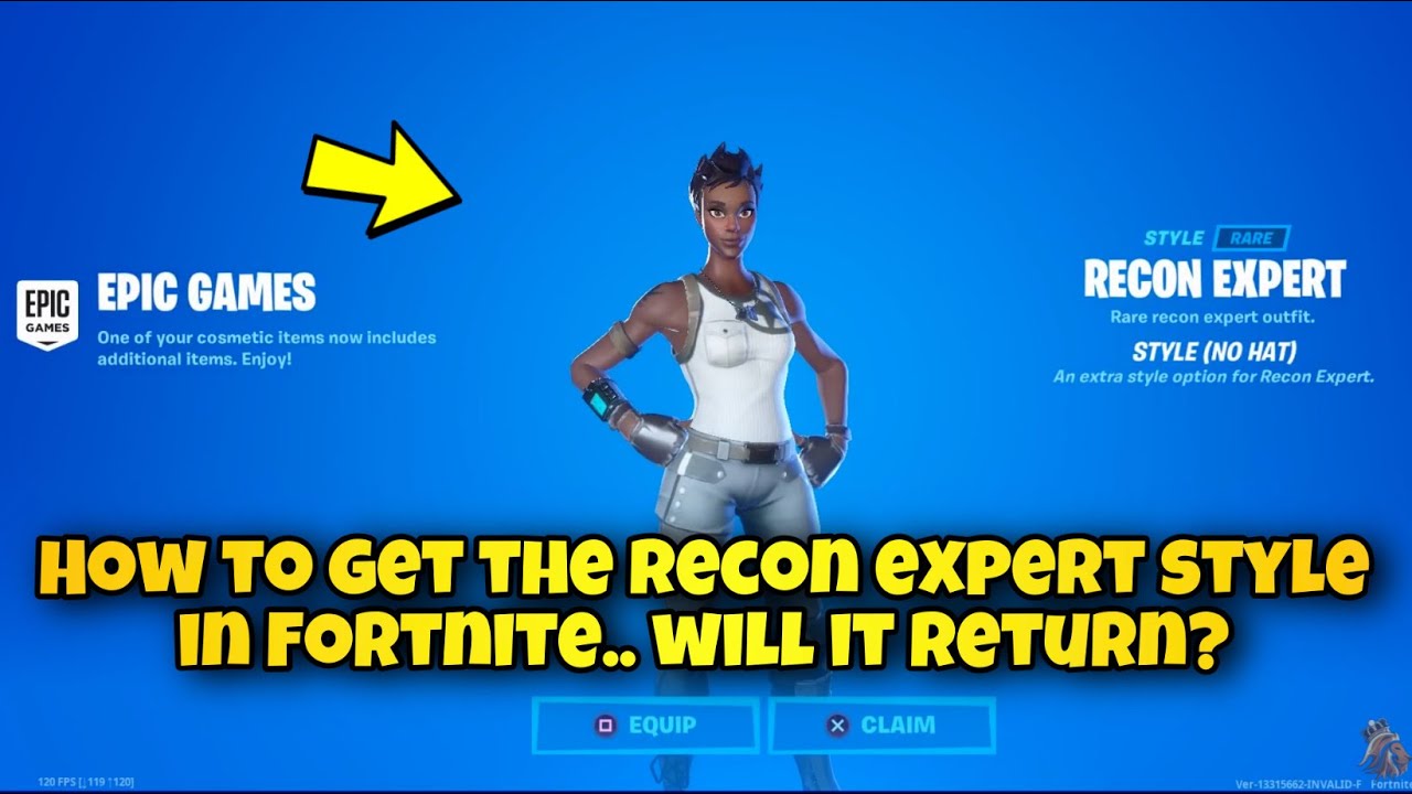 HOW TO GET RECON EXPERT SKIN & WILL IT RETURN In Fortnite? (ALL LEAKED ...