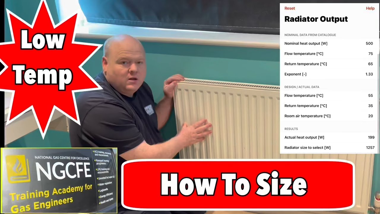 How To Size Radiator’s For A Low Temperature Central Heating System ...