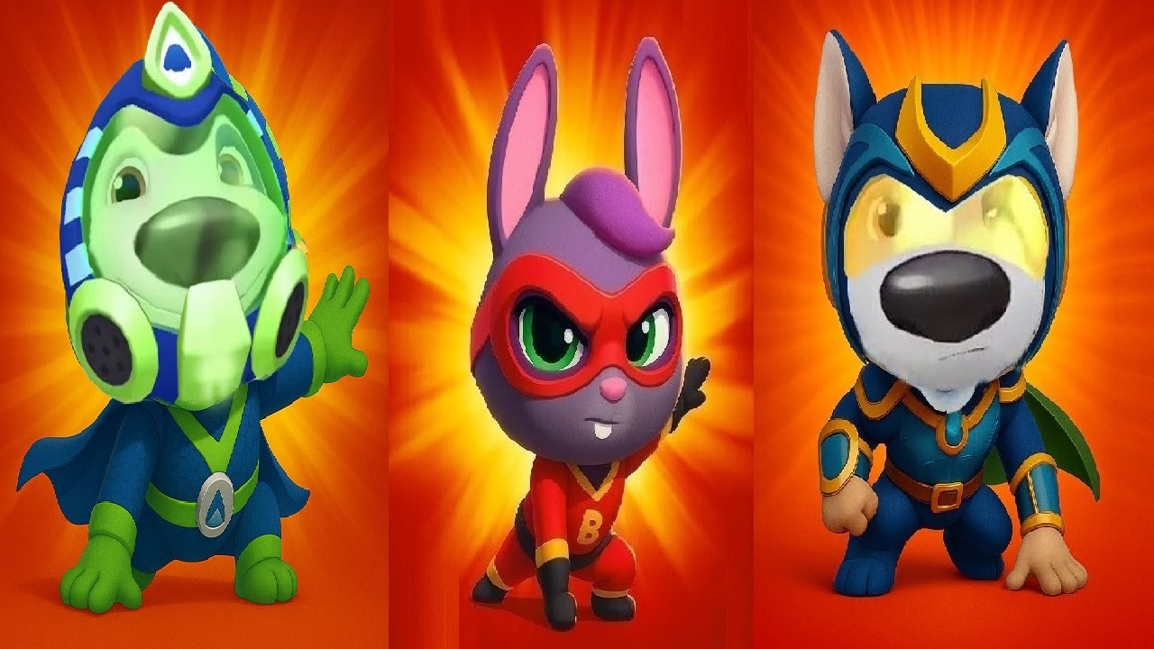 Talking Tom Hero Dash New Update 2025 New Character SUPER HURRICANE ...