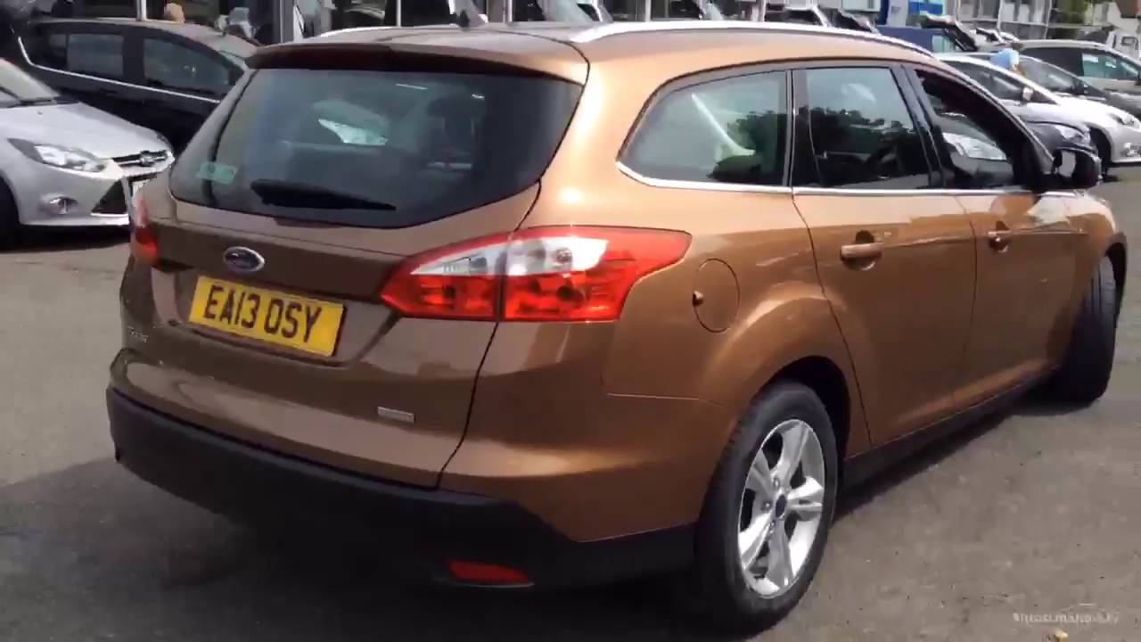 FORD FOCUS ZETEC BROWN 2013 - YouTube