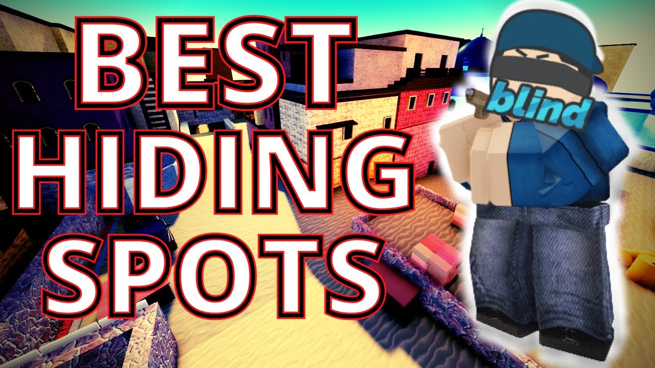BEST Hiding Spots on Dust 2 Arsenal ROBLOX - YouTube