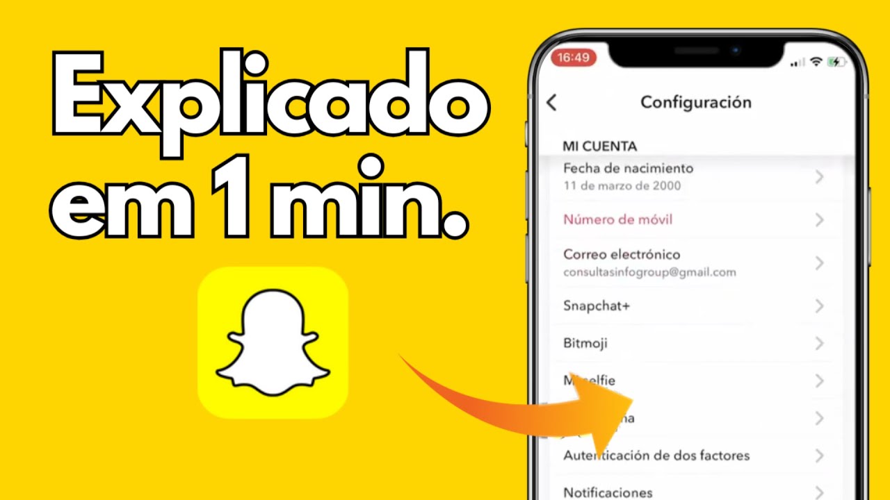 Como ver a data de registro no Snapchat (iOS e Android) - YouTube