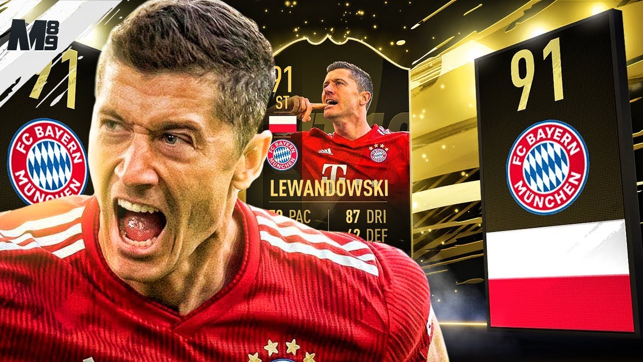 FIFA 19 IF LEWANDOWSKI REVIEW | 91 IF LEWANDOWSKI PLAYER REVIEW | FIFA ...