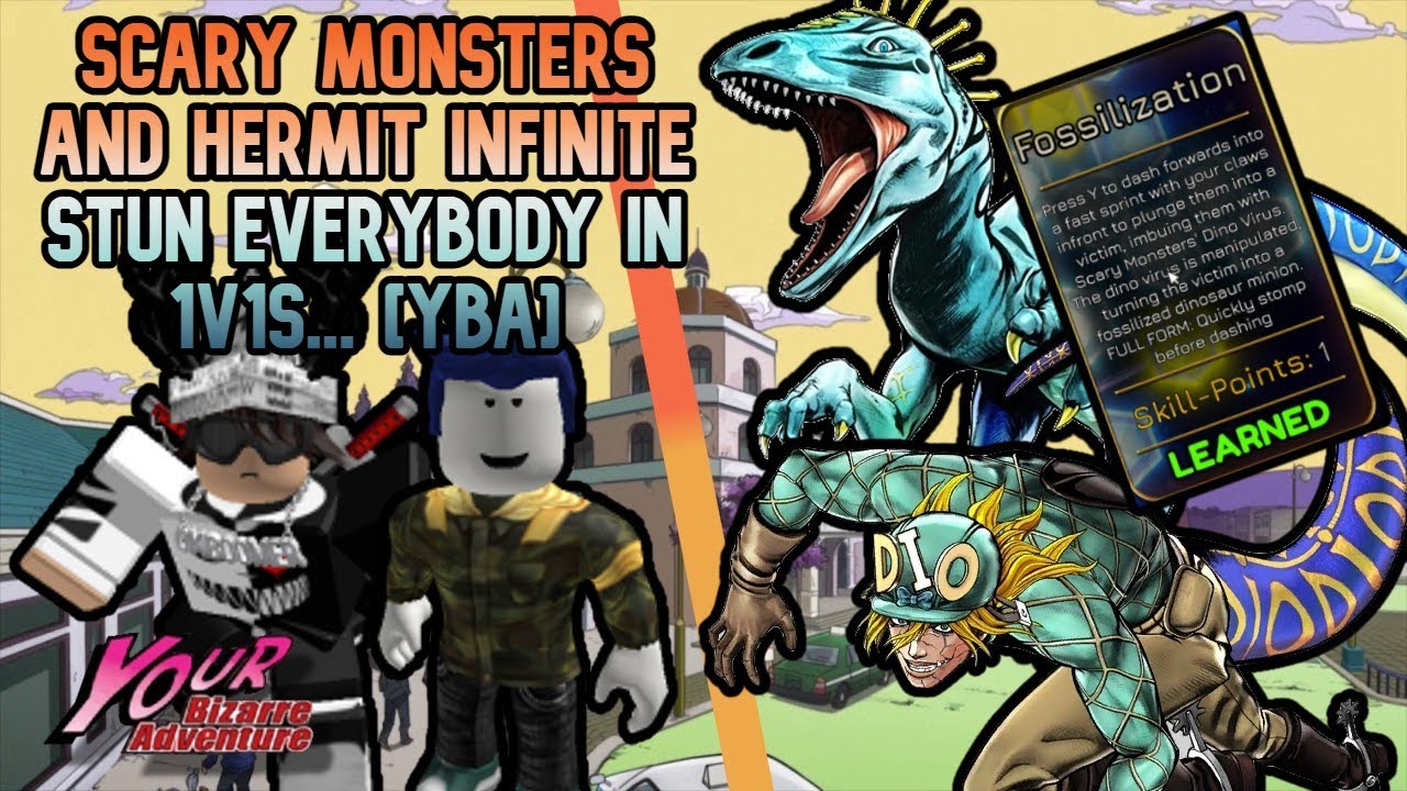[YBA] Scary Monsters And Hermit INFINITE STUN *EVERYONE*... - YouTube