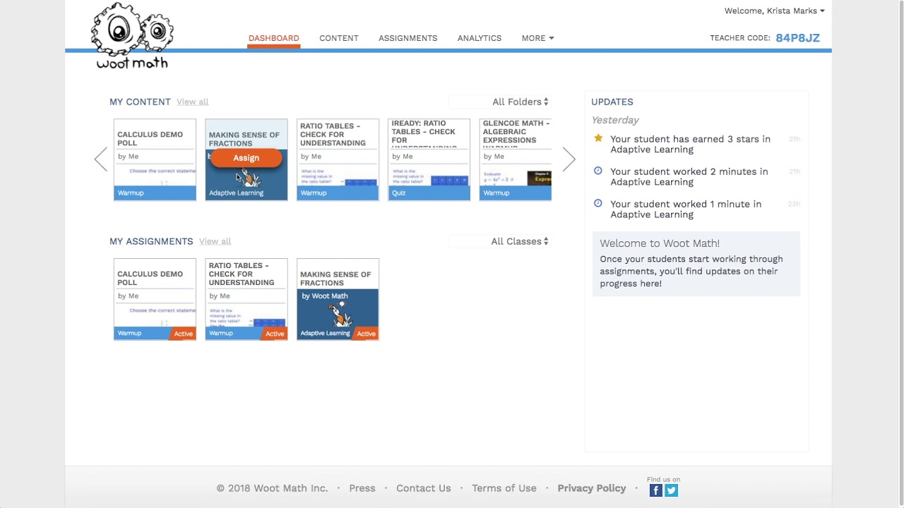 Woot Math Orientation for New Users - YouTube
