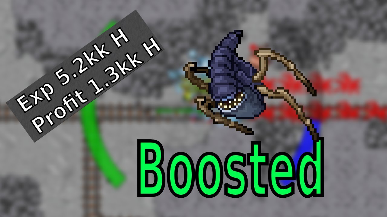 An amazing boosted creature in Tibia | Diremaw | Warzone 6 hunting for ...