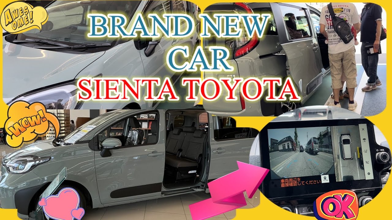 BUYING Brand NEW CAR NEW Model SIENTA TOYOTA ARRIVED - YouTube