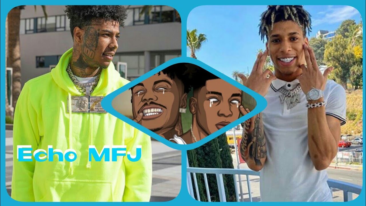 Blueface & NLE Choppa Play Football & MORE - YouTube