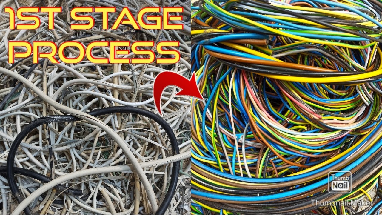 How i Process the Copper Wire...1st Stage Processing... - YouTube