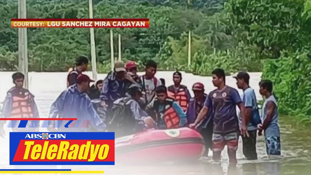 8,000 pamilya, mga sakahan apektado ng baha sa Sanchez Mira, Cagayan ...