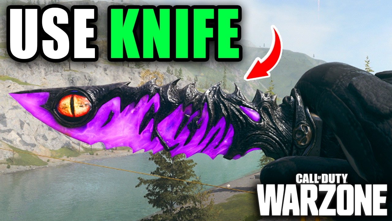 How To Use Your Knife In COD Black Ops 6 Warzone - Easy Guide - YouTube