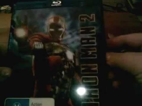 IRON MAN 2 blu-ray UNBOXING