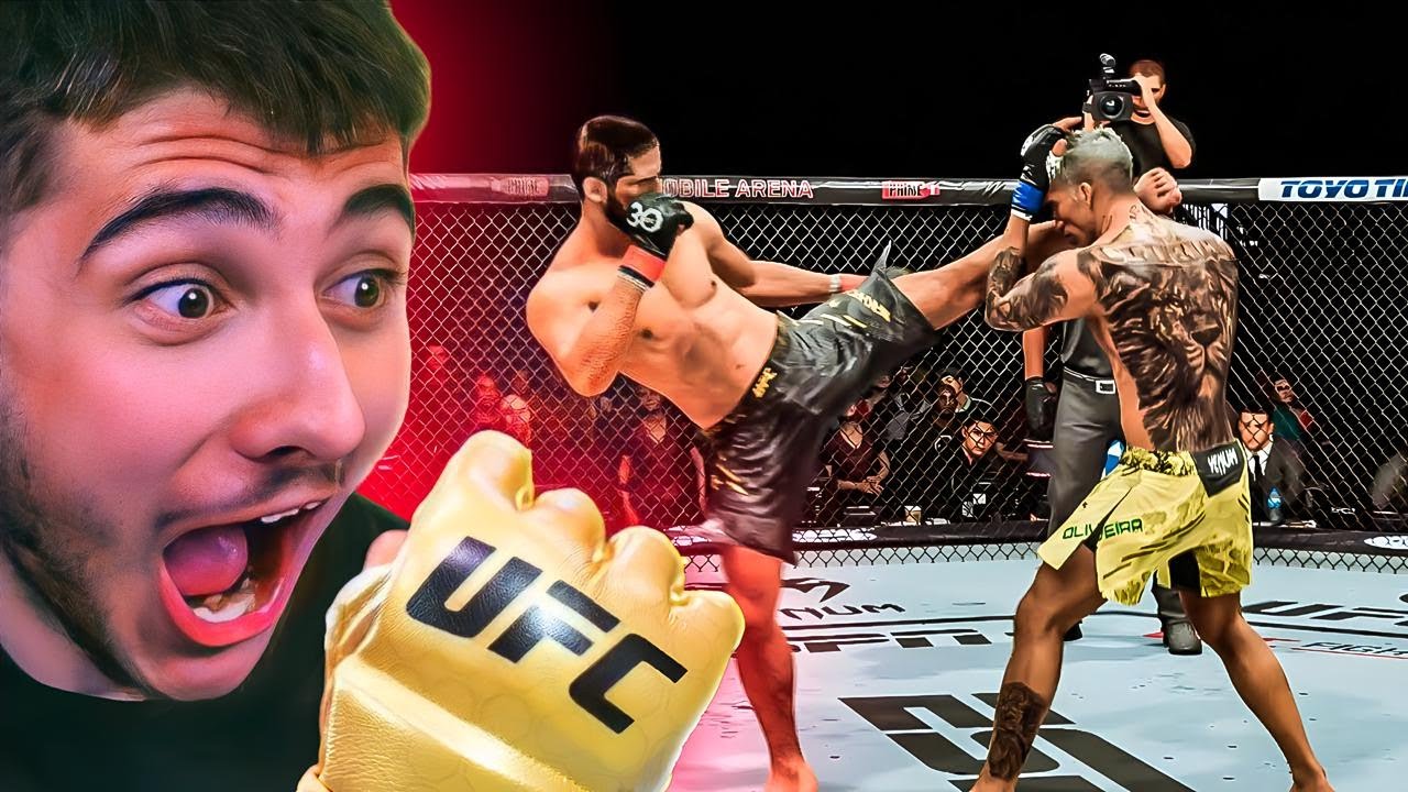 My First Time Back Playing UFC! - YouTube