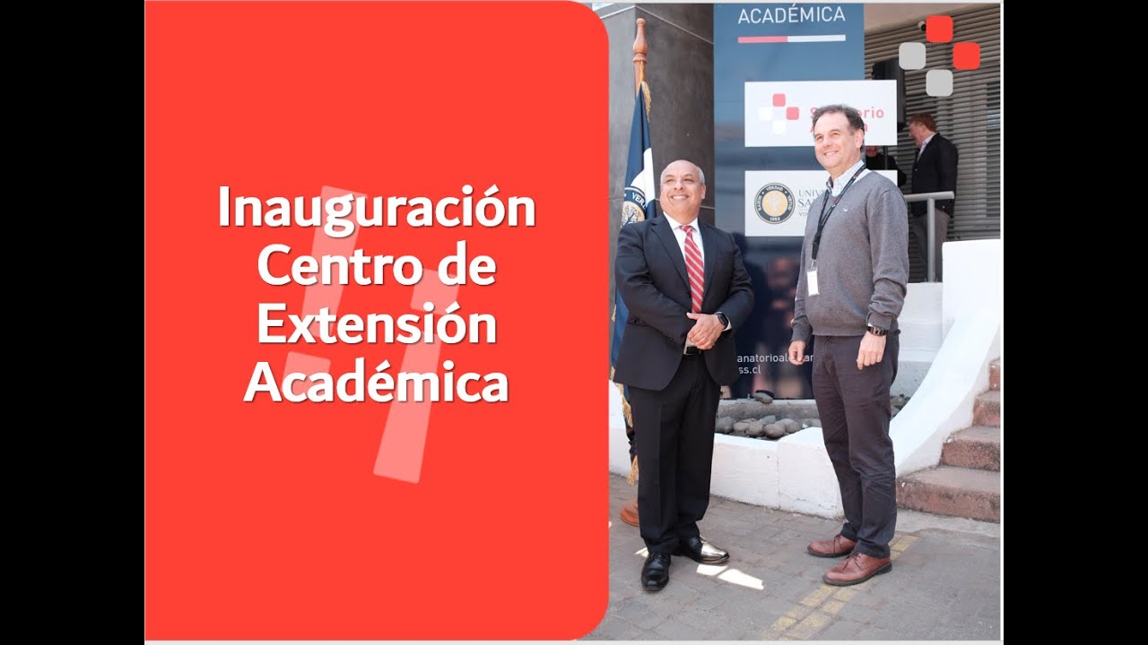 Inauguración del Centro de Extensión Académica - YouTube