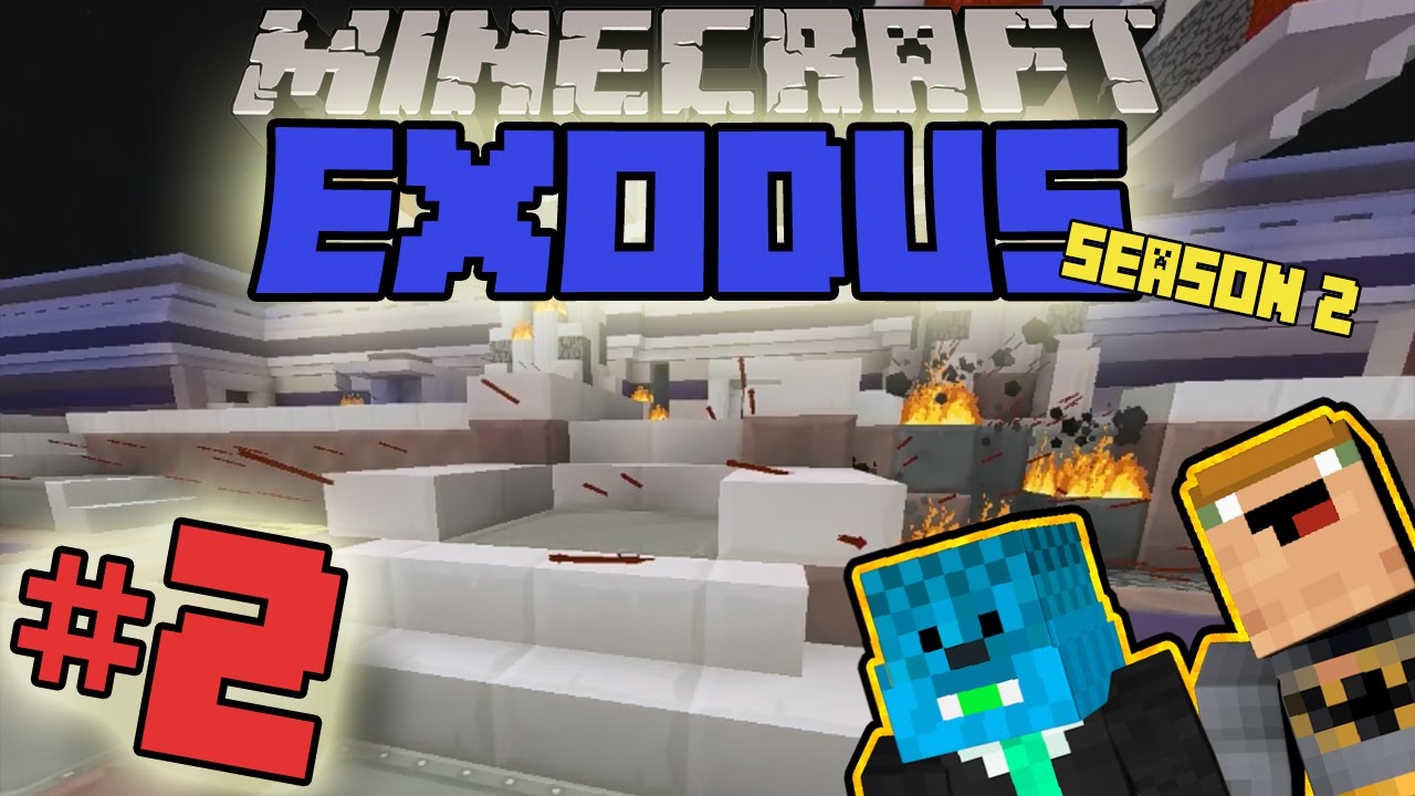 MINECRAFT: "PRATI ME I BJEŽI!!!!"- Exodus Season 2 w/Bloodmaster part 2 ...