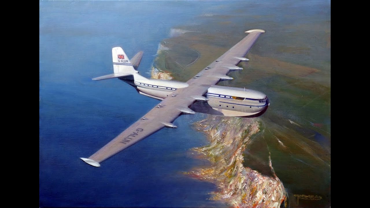 3D Printed 1/72 Saunders Roe Princess inbox Review - YouTube