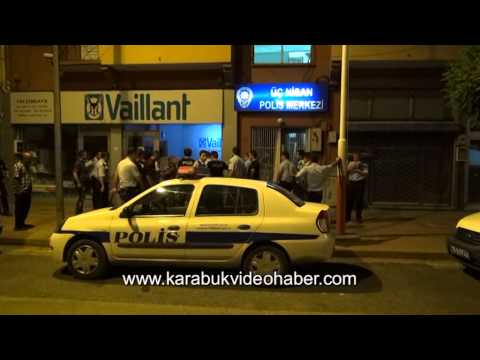 KARAKOL ÖNÜNDE KAVGA