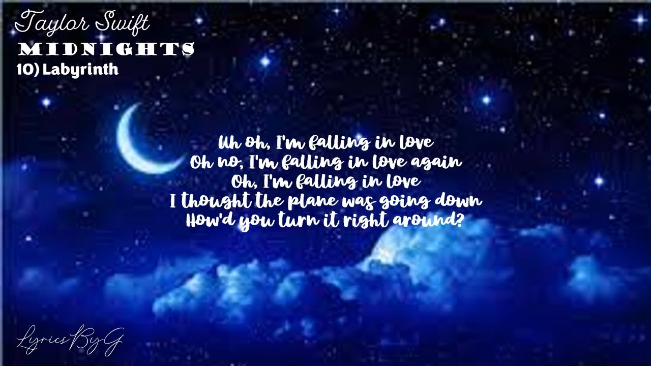 Taylor Swift-Labyrinth (Lyrics) - YouTube