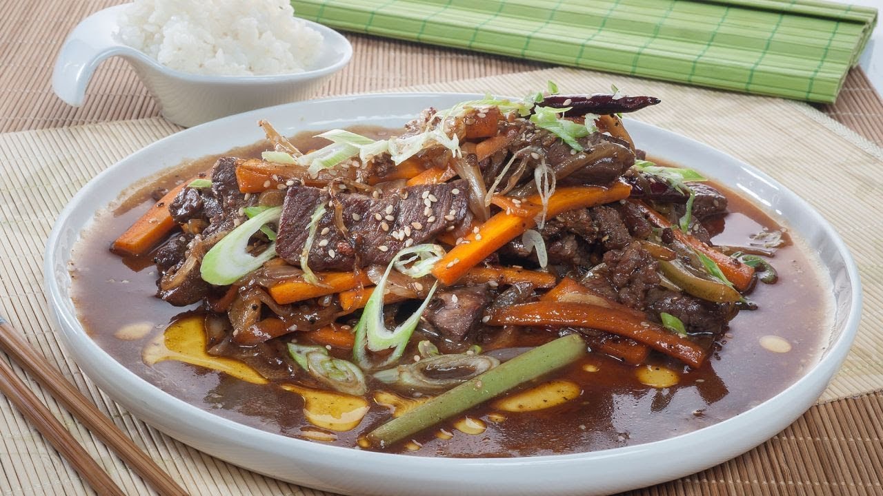 Receta de Carne estilo Sichuan de Cocina Abierta - YouTube