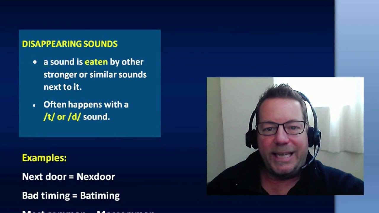 Connected Speech in American English - Learn The 5 Types! - YouTube