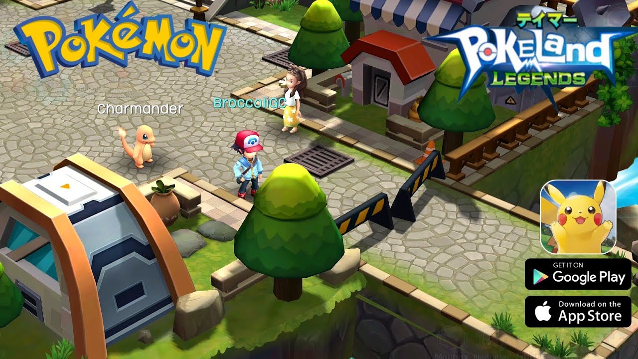 🔴 POKELAND LEGENDS gameplay android iOS 2024 - YouTube