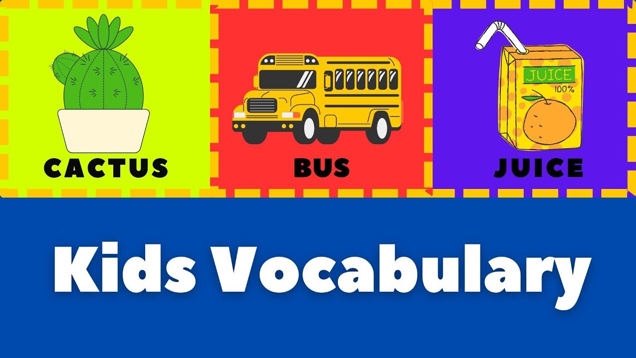 Vocabulary for kids | Learn English Vocabulary | Vocabulary Words for ...