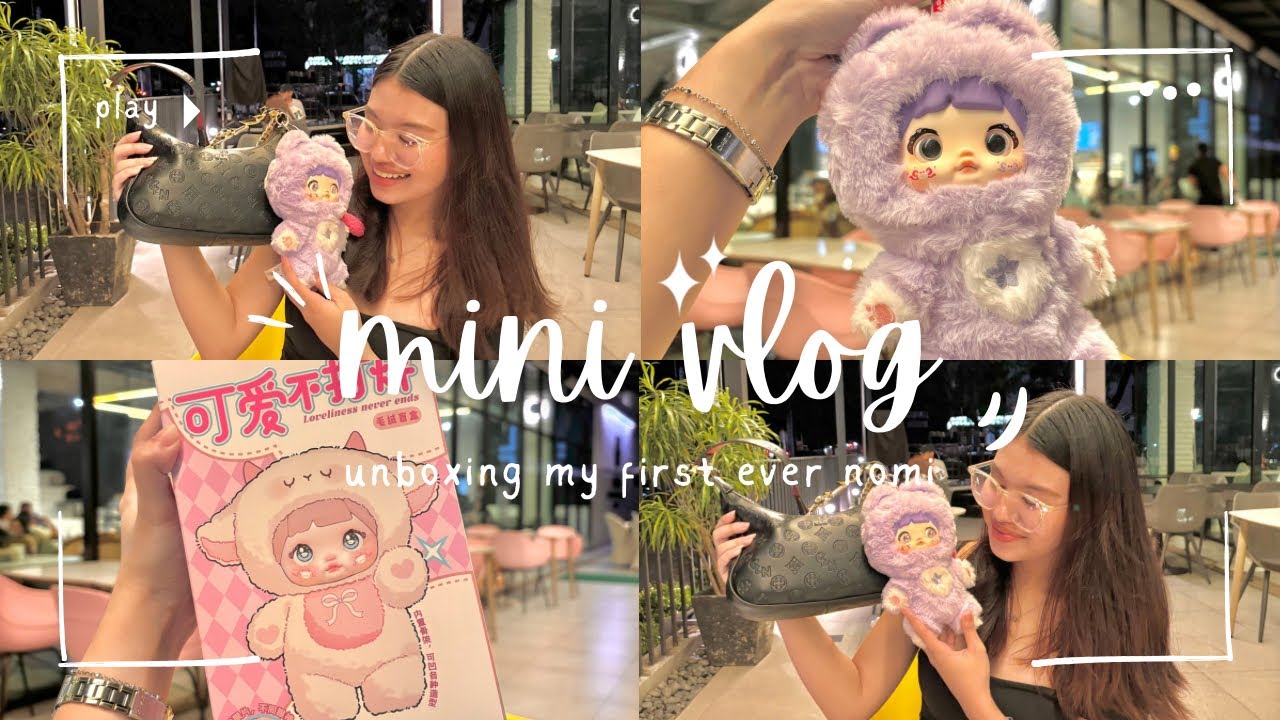 unboxing my FIRST ever nommi doll 💜 | Portrait Vlog - YouTube