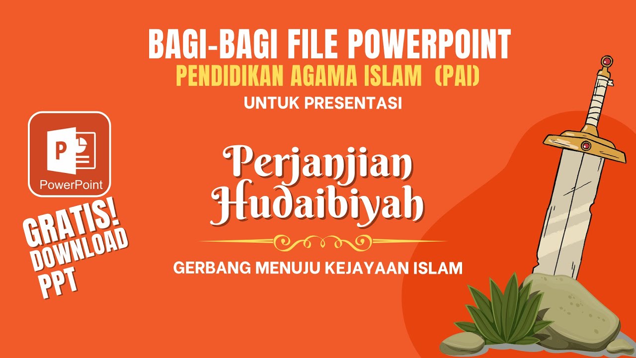 Download Slide Powerpoint PAI Perjanjian Hudaibiyah Untuk Presentasi ...