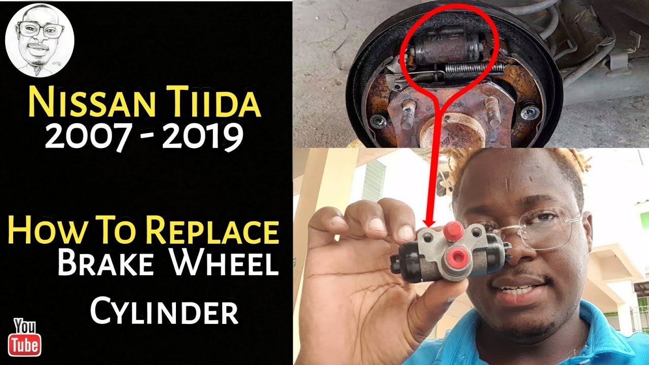 How To Replace Brake Wheel Cylinder | Nissan Tiida 2008 - 2012 | Step ...