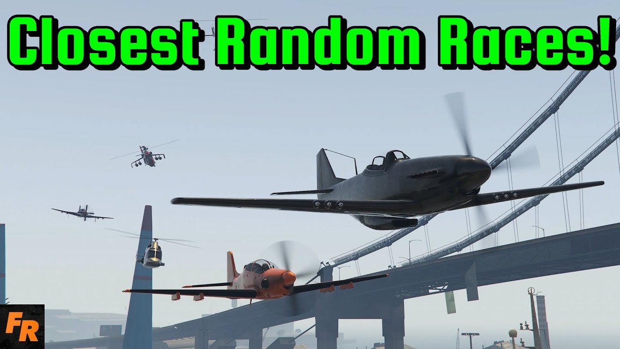 The Closest Random Races! - Gta 5 - YouTube