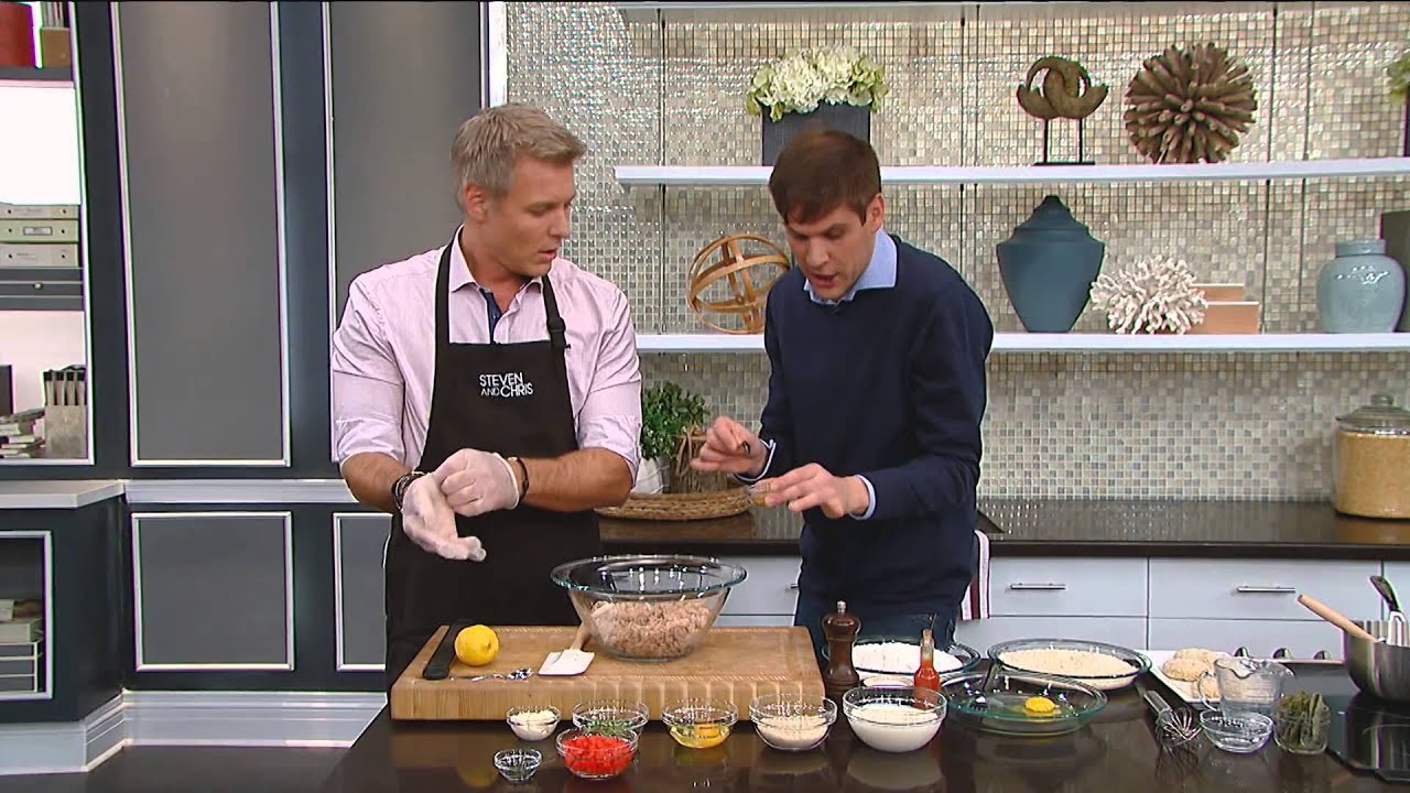 Crab Cakes with Chef Michael P. Clive | Steven and Chris | CBC - YouTube
