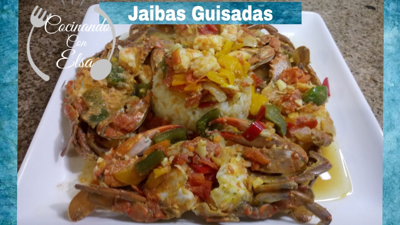 como hacer😋JAIBAS GUISADAS CON CAMARONES🦀de la manera mas facil y ...