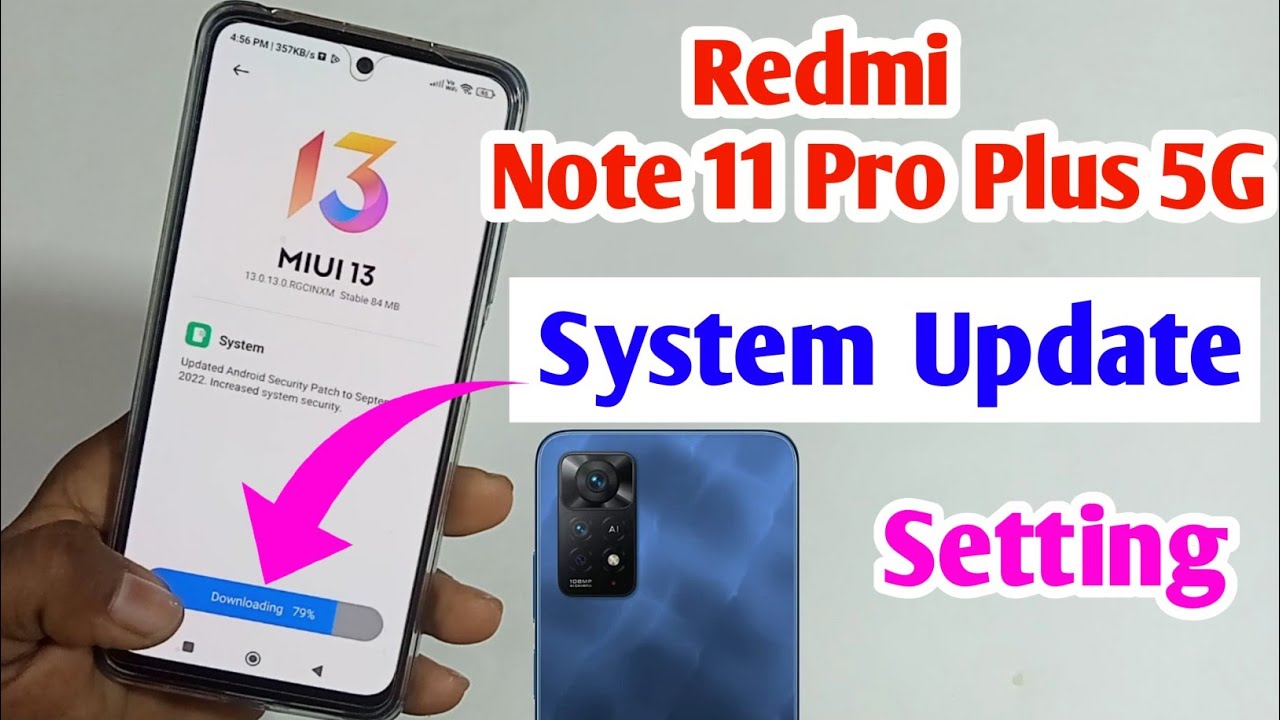 redmi note 11 Pro Plus me system update kaise kare / how to System ...
