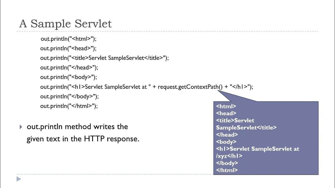 S5 Executing a Sample servlet in Netbeans - YouTube