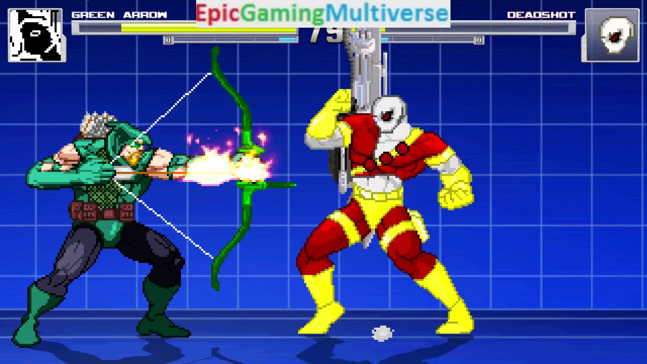 Deadshot Green Arrow The Superhero On The Hardest Difficulty In A MUGEN ...