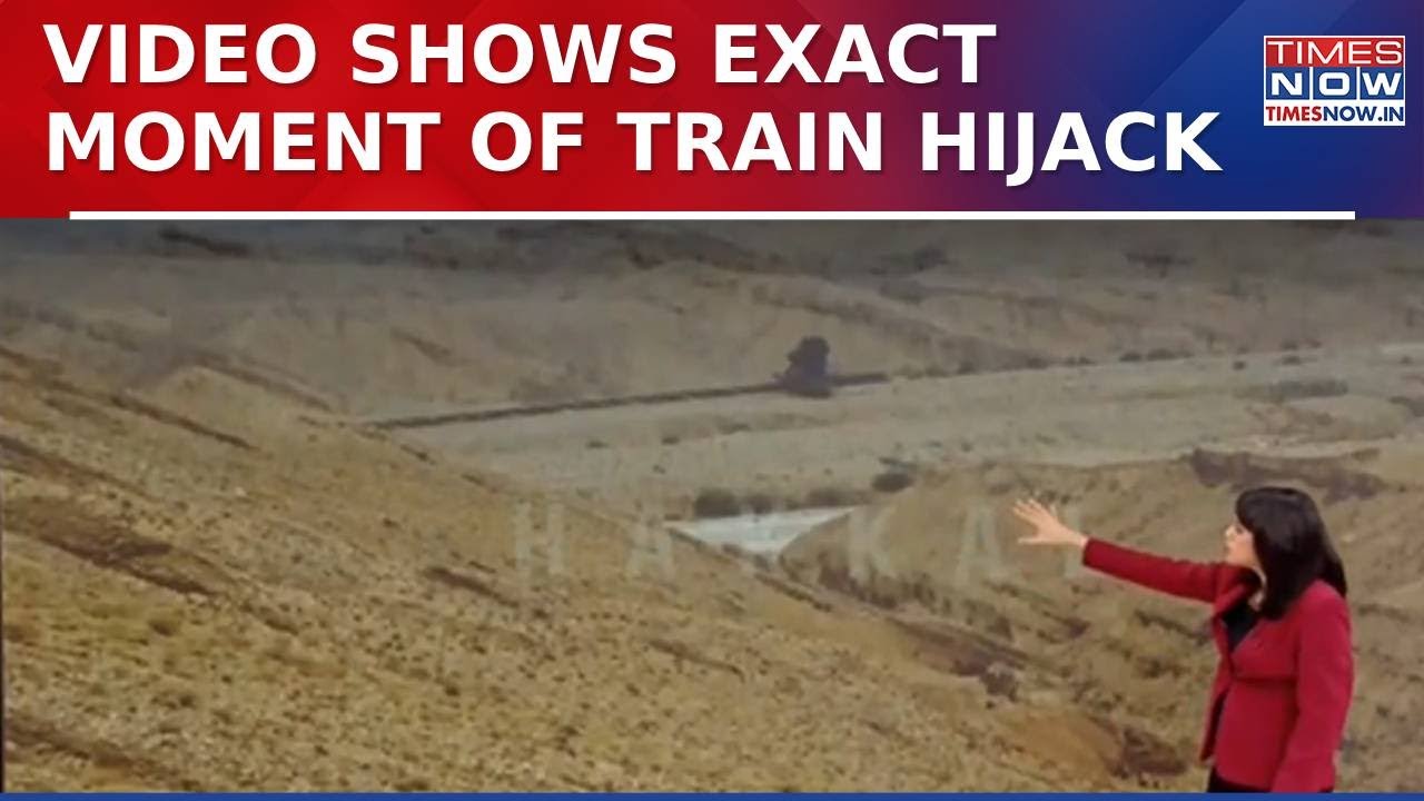 Baloch Army Releases Video Of Train Hijack, Visuals Show Exact Moment ...