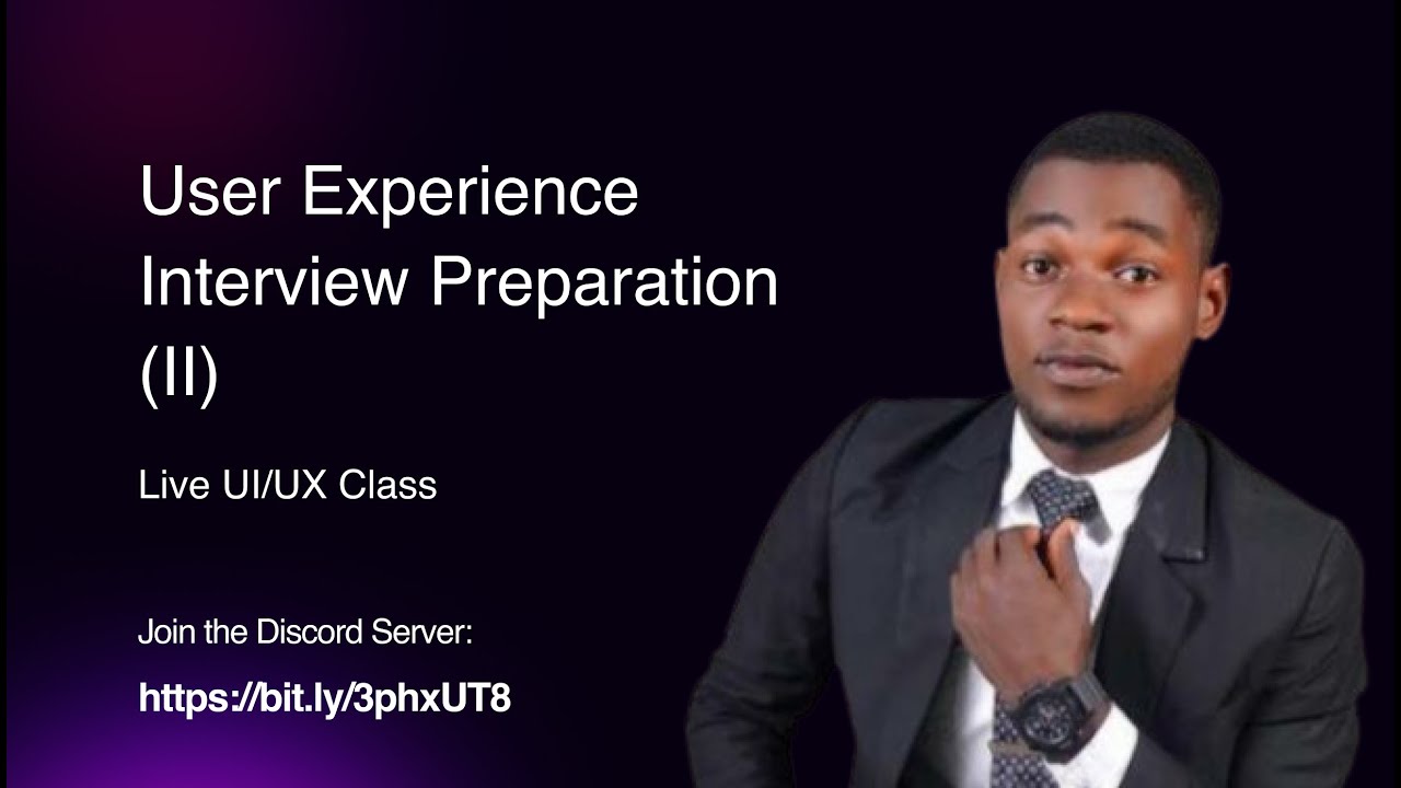 User Experience Interview Preparation - YouTube