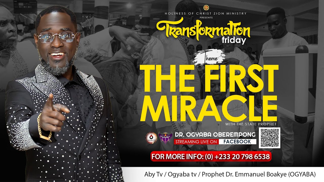FRIDAY LIVE PROPHETIC SERVICE🔥 "THE FIRST MIRACLE" With The State Seer ...