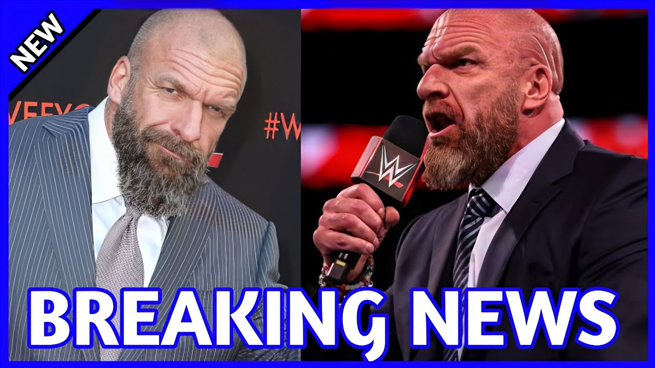 "EMOTIONAL: Triple H's Tearful Confession Shakes WWE to Its Core! Fans ...