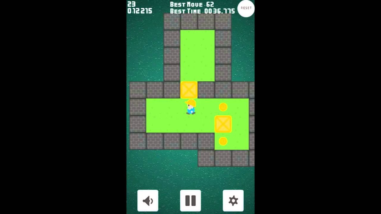 Sokoban Easy A Level 58 - YouTube