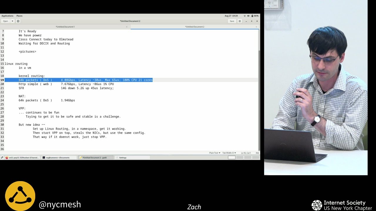 02 Linux Routing - Zach Giles - YouTube