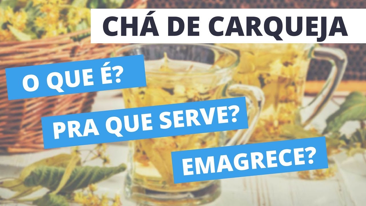 Como fazer CHÁ DE CARQUEJA? [Chá para emagrecer - Para que serve a ...