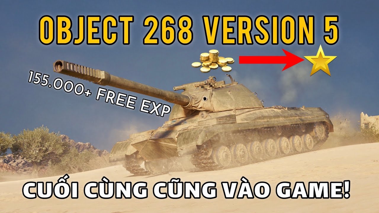Object 268 Version 5: Khi T-10 lắp khẩu pháo 152 mm! | Under the Hammer | World of Tanks - YouTube