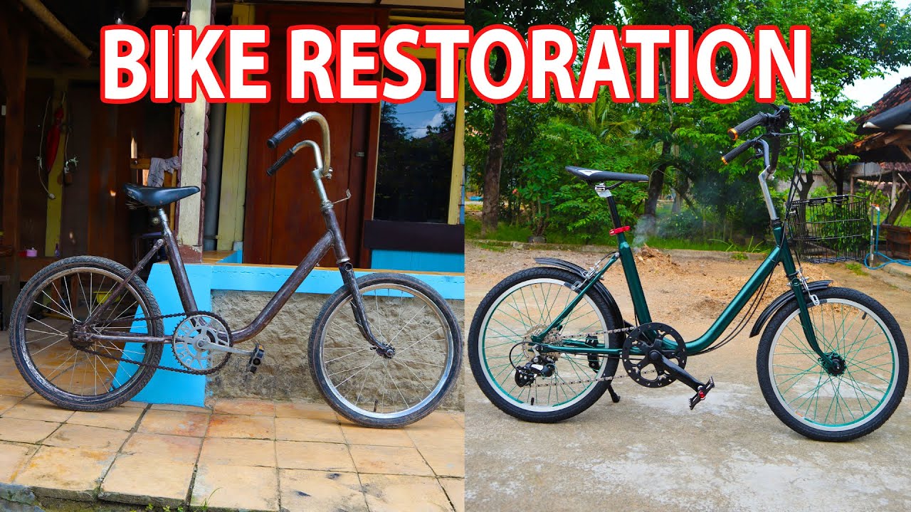 RESTORATION BIKE FROM RUSTED BICYCLE - YouTube