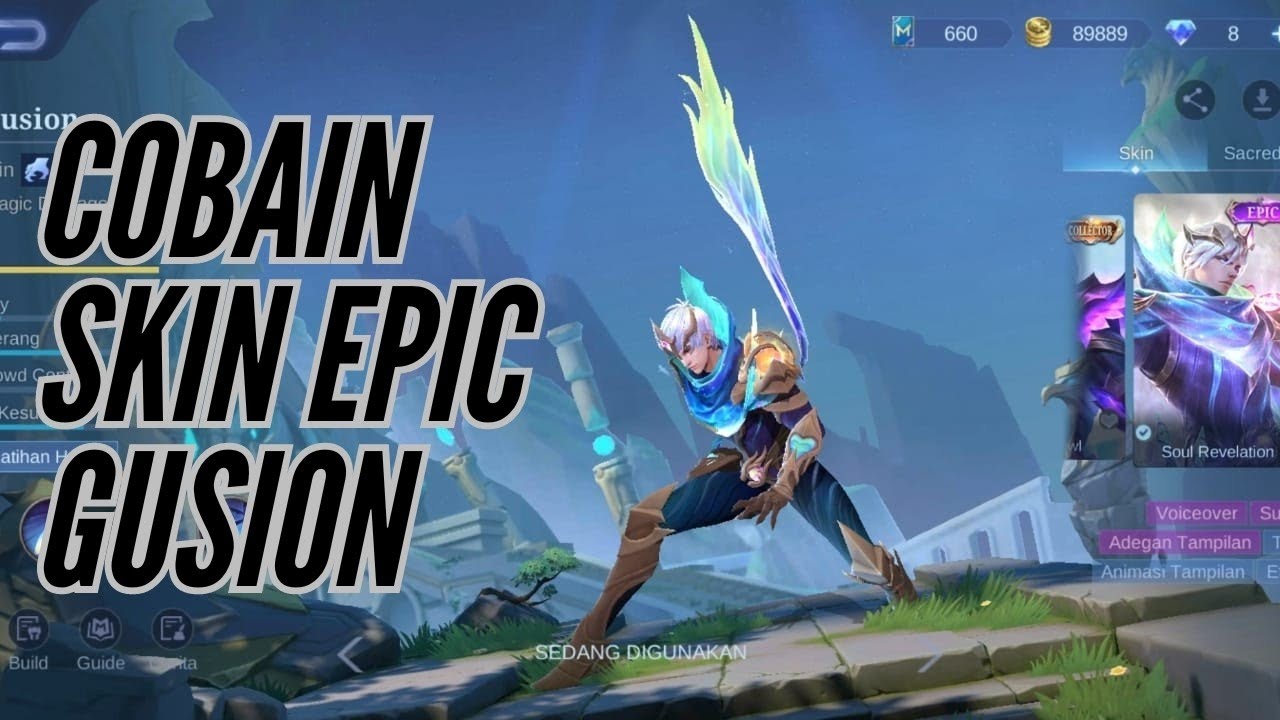 REVIEW SKIN EPIC GUSION | BEST BUILD GUSION 2024 - YouTube