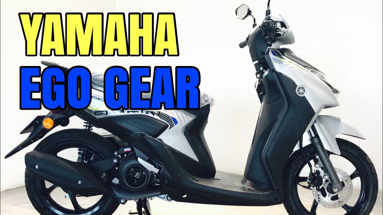 Yamaha Ego Gear Silver 2021 - YouTube