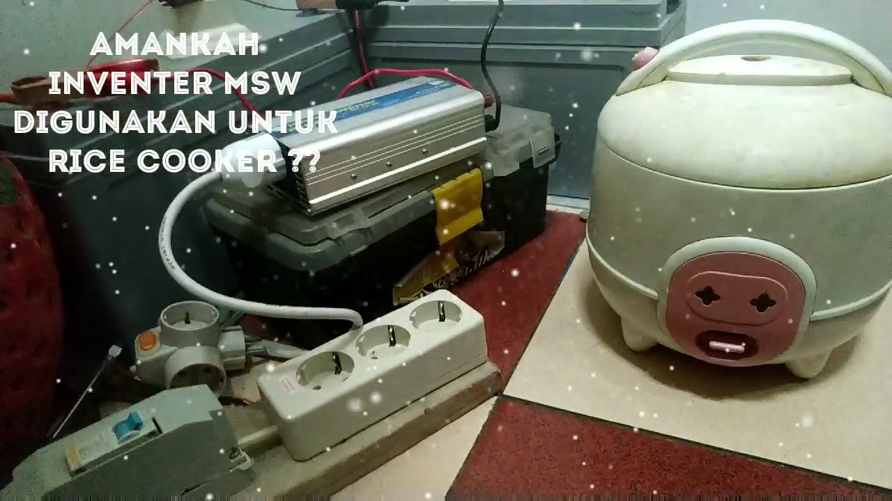 Inventer Murah Untuk Rice Cooker Dengan Listrik Energi Surya Dari PLTS ...