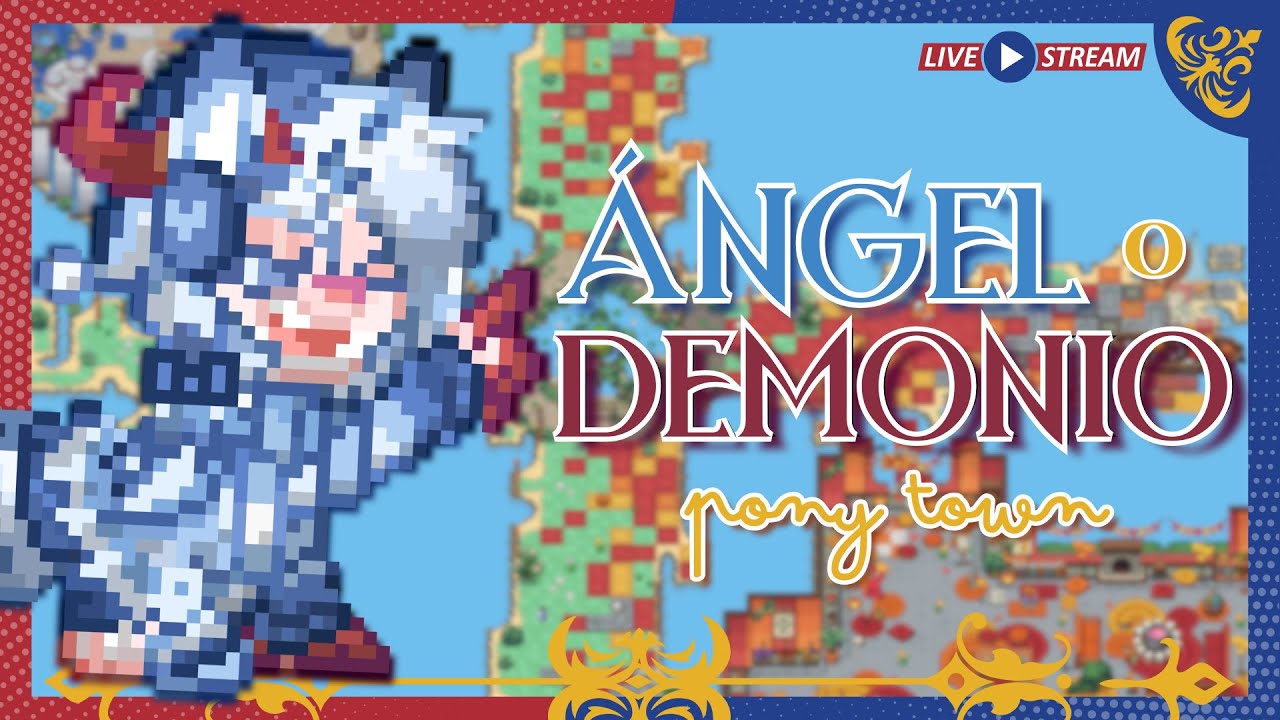 🔥) FIESTA: Angel o Demonio ( pony town ) - YouTube